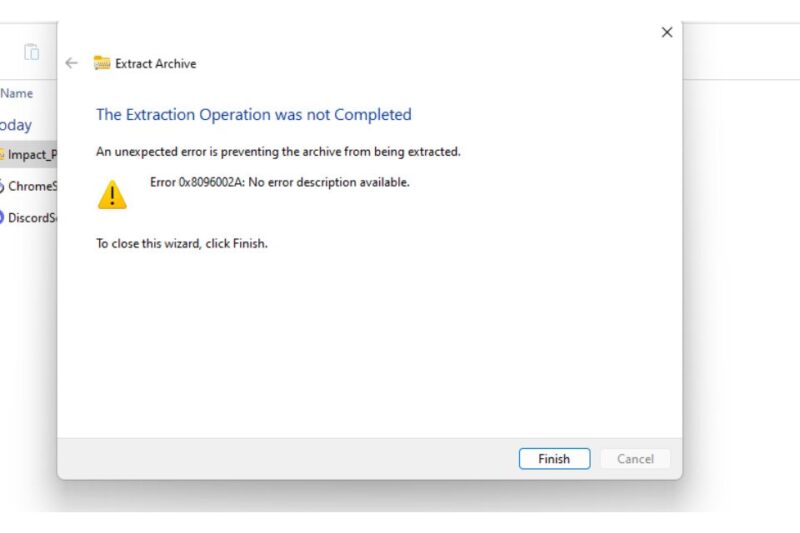 Error 0x8096002a: A Comprehensive Guide To Understanding & Resolving The Error | Lab on Web